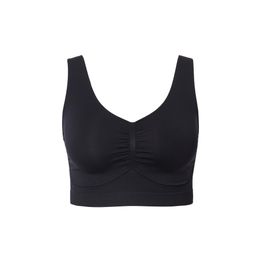 Ulla Popken BH Damen Gr&ouml;&szlig;e 110/115 schwarz