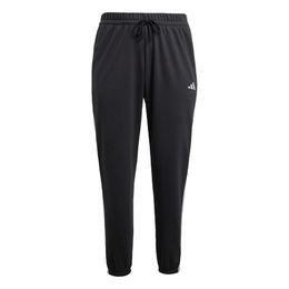 adidas Sportswear Sporthose 'Essentials' Damen Gr&ouml;&szlig;e XL schwarz / wei&szlig;