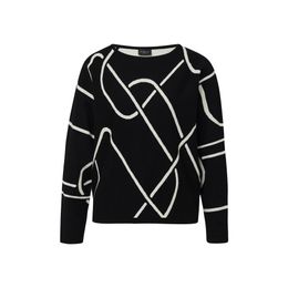 s.Oliver Pullover Damen Gr&ouml;&szlig;e XXS schwarz / wei&szlig;