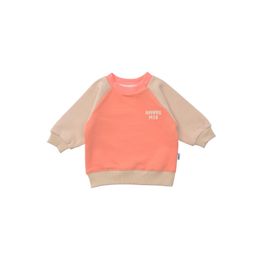 Liliput Sweatshirt 'Amore Mio' Jungen Gr&ouml;&szlig;e 110/116 beige / orange