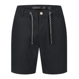 INDICODE Jeans Shorts 'InBow' Herren Gr&ouml;&szlig;e 33 schwarz / wei&szlig;