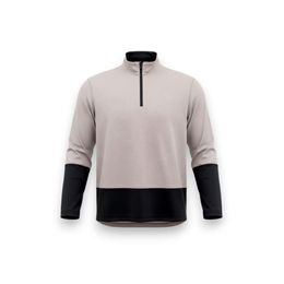 Adidas Trainingsshirt MM Basketball 1/4 ZIP in Grau | Gr.: XXXL