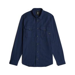 G-Star Raw G-star Hemd 'Marine' Herren Gr&ouml;&szlig;e XS dunkelblau / schwarz