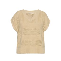 Ulla Popken Pullover Damen Gr&ouml;&szlig;e 7XL/8XL beige