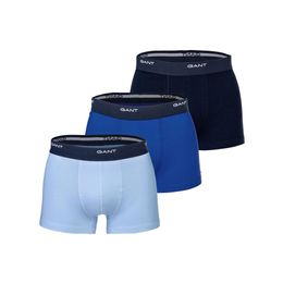 Gant Boxershort 3er Pack in Hellblau/Blau/Dunkelblau | Gr.: 3XL