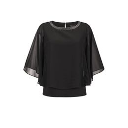 GOLDNER Bluse Damen Gr&ouml;&szlig;e L schwarz