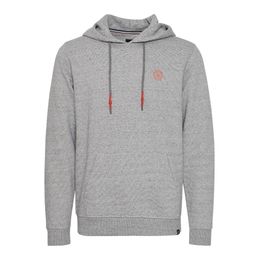 FQ1924 Sweatshirt' 'THEO ' Herren Gr&ouml;&szlig;e XL graumeliert / orange