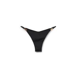 CALZEDONIA Bikinihose 'Minimal Fit' Damen Gr&ouml;&szlig;e L gold / schwarz