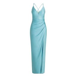 Vera Mont Abendkleid im Glitzer-Look Damen Gr&ouml;&szlig;e 30 mint Winterkleid