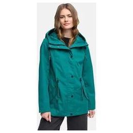 Outdoorjacke Marikoo "Bonbonparty", Damen, Gr. L, ocean gr&uuml;n, Obermaterial: 100% Polyester; Futter: 100% Polyester; Wattierung: 100% Polyester; &Auml;rmelfutter: 100% Polyester, Jacken Outdoorjacke, leichte &Uuml;bergangsjacke