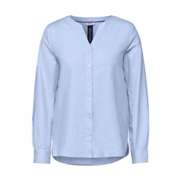 Cecil Oxford Bluse Damen Gr&ouml;&szlig;e L hellblau