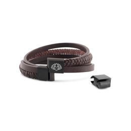 Akitsune Armband 'Pathfinder' Herren Gr&ouml;&szlig;e 19 cm braun