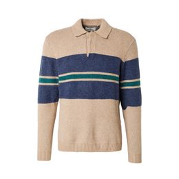 Blend Pullover Herren Gr&ouml;&szlig;e XXXL marine / hellbraun / gr&uuml;n