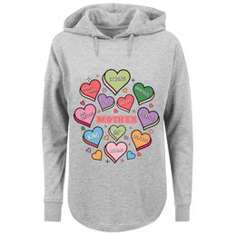 F4NT4STIC Sweatshirt Damen Gr&ouml;&szlig;e M grau / gr&uuml;n / lila / rosa