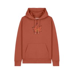 Watapparel Sweatshirt ' Herbst ' Herren Gr&ouml;&szlig;e S hellbraun / orange / schwarz