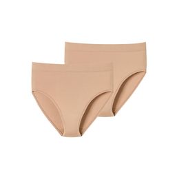 Schiesser Panty ' Retro Pants Unique Micro ' Damen Gr&ouml;&szlig;e L beige / nude