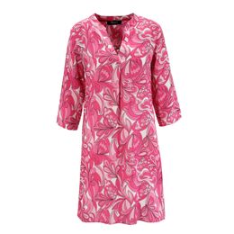 Aniston Casual Sommerkleid Damen Gr&ouml;&szlig;e 36 pink / wei&szlig;