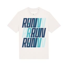 Watapparel T-Shirt ' Run, Run, Run' Herren Gr&ouml;&szlig;e S mischfarben / wei&szlig;
