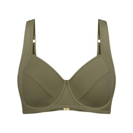 Triumph B&uuml;gel-Bikini-Top ' Summer Twist ' Damen Gr&ouml;&szlig;e 90 khaki