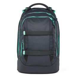 Satch Rucksack Jungen Gr&ouml;&szlig;e One Size t&uuml;rkis / dunkelgrau
