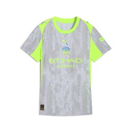 Puma Trikot 'Manchester City 25/26' Damen Gr&ouml;&szlig;e XXL royalblau / grau / schlammfarben / neongr&uuml;n