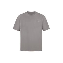 Smilodox T-Shirt 'Tamio' Herren Gr&ouml;&szlig;e XXL grau / wei&szlig;