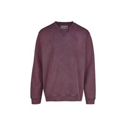 Cleptomanicx Sweatshirt 'Ligull Washed' Herren Gr&ouml;&szlig;e M flieder