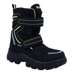 Richter Schuhe Winterstiefel Jungen Gr&ouml;&szlig;e 30 neongr&uuml;n / schwarz
