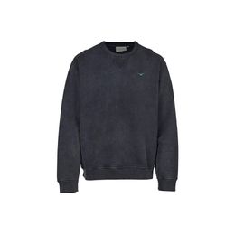 Cleptomanicx Sweatshirt 'Ligull Washed' Herren Gr&ouml;&szlig;e L dunkelgrau
