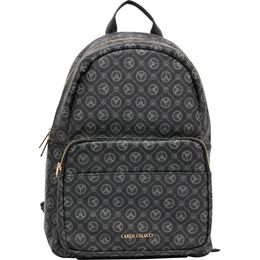 Carlo Colucci Rucksack 'DeGasperin' Damen Gr&ouml;&szlig;e One Size grau / schwarz