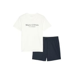 Marc O'Polo Marc O'polo Pyjama Herren Gr&ouml;&szlig;e S blau / wei&szlig;