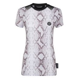Plein Sport T-Shirt 'Python' Damen Gr&ouml;&szlig;e XL grau