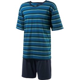 Erwin M&uuml;ller Erwin M&uuml;ller Single-Jersey Shorty in ozeanblau | Gr.: 54