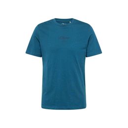 s.Oliver T-Shirt Herren Gr&ouml;&szlig;e L navy / petrol