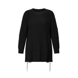 Shape Of You Pullover Damen Gr&ouml;&szlig;e 5XL schwarz