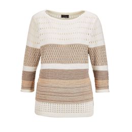 GOLDNER Pullover Damen Gr&ouml;&szlig;e M creme