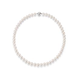 Firetti Kette Damen Gr&ouml;&szlig;e 50 silber / perlwei&szlig;