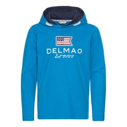 Delmao Sweatshirt Jungen Gr&ouml;&szlig;e 164/170 blau / mischfarben