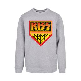F4NT4STIC Sweatshirt 'Kiss' Herren Gr&ouml;&szlig;e XL gelb / grau / rot / schwarz