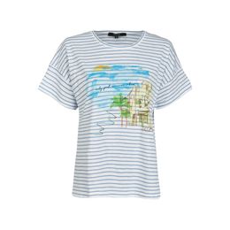 NAVIGAZIONE T-Shirt Damen Gr&ouml;&szlig;e M blau / hellblau / gr&uuml;n / wei&szlig;