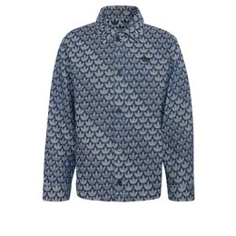 adidas originals Hemd 'DENIM MONOGRAM' Herren Gr&ouml;&szlig;e XS blau