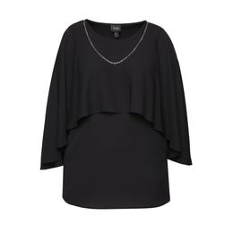MIAMODA Bluse Damen Gr&ouml;&szlig;e XL/XXL schwarz