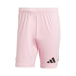 adidas Performance Sportshorts 'Tiro 25 Pro' Damen Gr&ouml;&szlig;e L rosa / schwarz