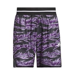 adidas Performance Sportshorts 'Crazy Lite' Herren Gr&ouml;&szlig;e XXL lila / schwarz / wei&szlig;