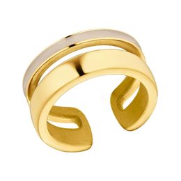 s.Oliver Ring Damen Gr&ouml;&szlig;e 58 gold / taupe
