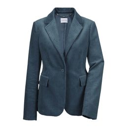 Madeleine Mode Madeleine Blazer Damen Gr&ouml;&szlig;e 44 cyanblau
