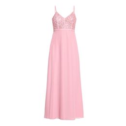 Vera Mont Abendkleid mit Stickerei Damen Gr&ouml;&szlig;e 30 rosa Winterkleid