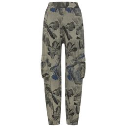 Deha Cargohose Damen Gr&ouml;&szlig;e 36 blau / oliv / pastellgr&uuml;n