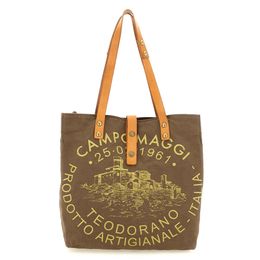 Campomaggi Schultertasche 'Manici' Damen Gr&ouml;&szlig;e One Size karamell / dunkelbraun