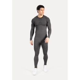 Smilodox Thermo Outfit Set Tarian Seamless in Anthrazit | Gr.: XS